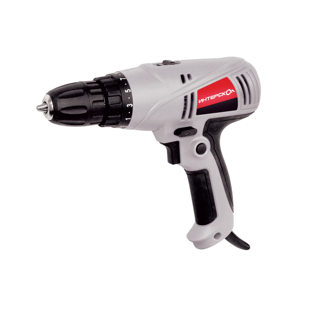 Сетевая дрель Интерскол ДШ-10/260Э2, 2 скорости, быстрозажимной патрон 211.1.1.00