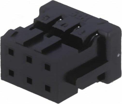 Вилка HIROSE DF11-6DS-2C Вилка провод-плата "мама" DF11 2мм PIN: 6 без контактов 1шт