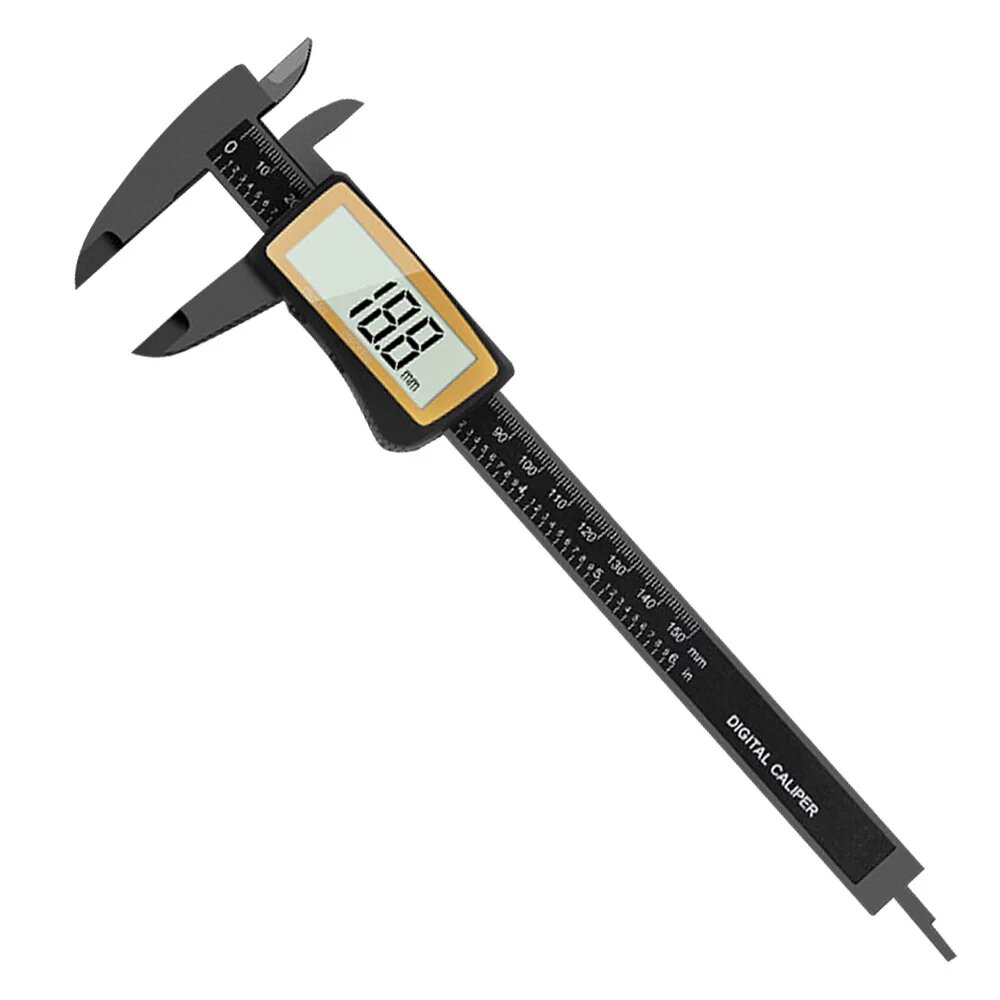 Штангенциркули из углеродного волокна 0-150 мм полноэкранный электронный цифровой дисплей высокоточные электронные штангенциркули измерительный инструмент