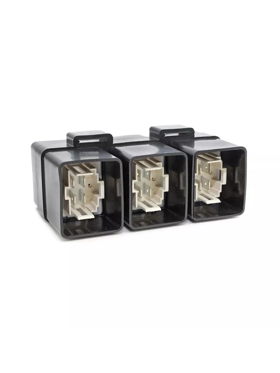 Автомобильный блок 3 реле 845-012-1A 12V 30A 4 контакта