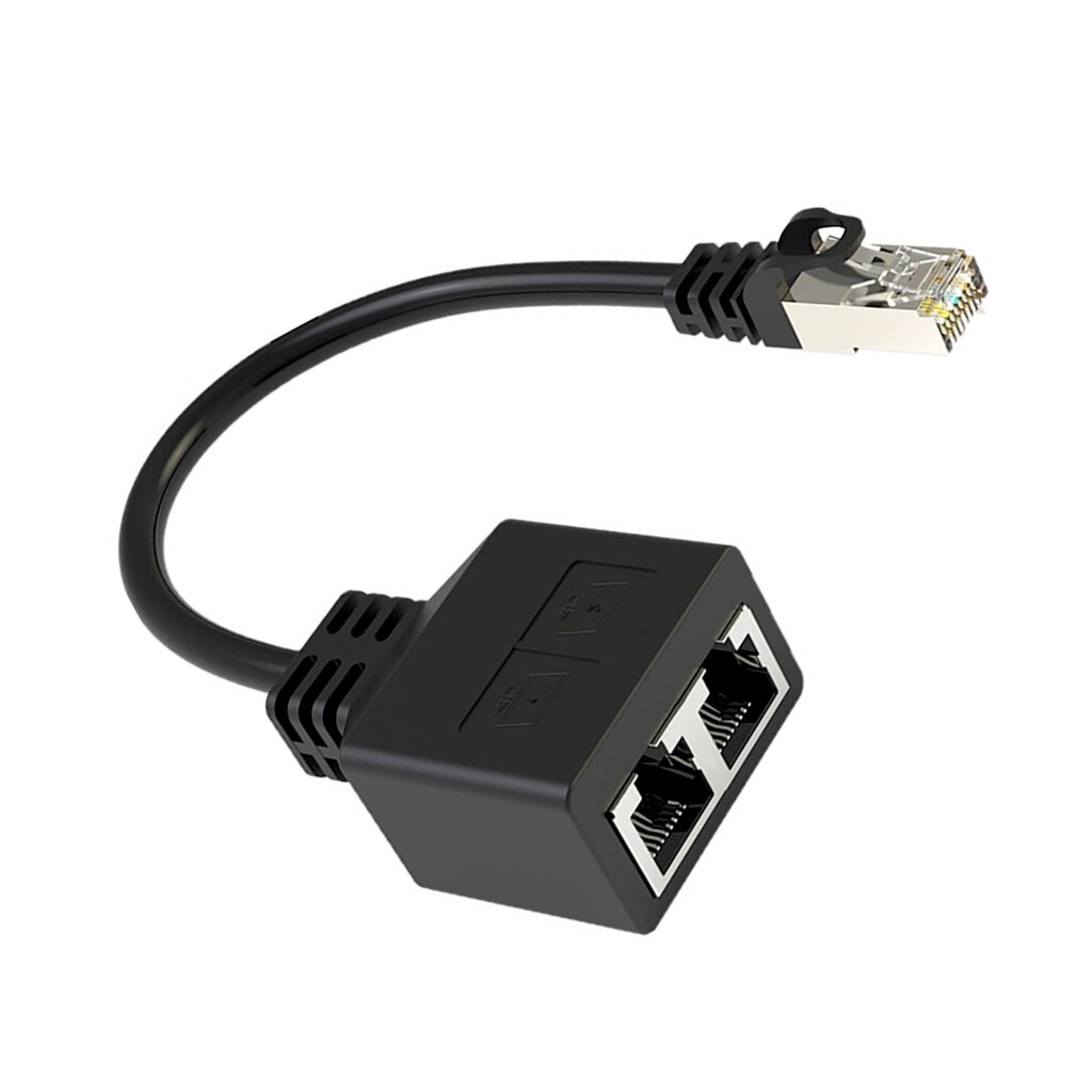 Разъемы RJ45 с разъемами от 1 до 2 портов Адаптер Сетевой удлинитель Кабельный разветвитель