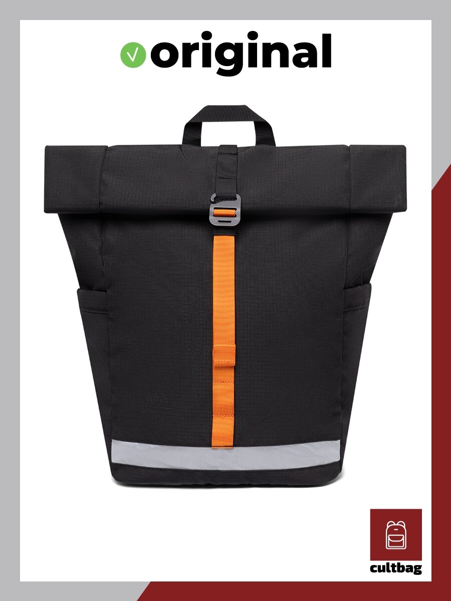 Рюкзак Lefrik Lars Roll Vandra Black Ripstop