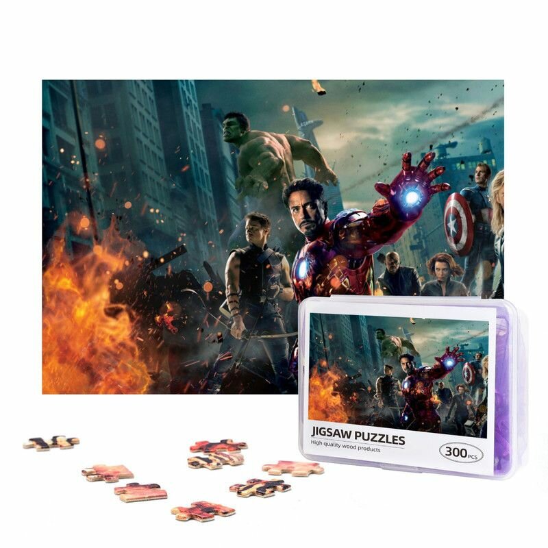 Avengers Деревянный пазл Марвел Деревянные пазлы Мстители Marvel