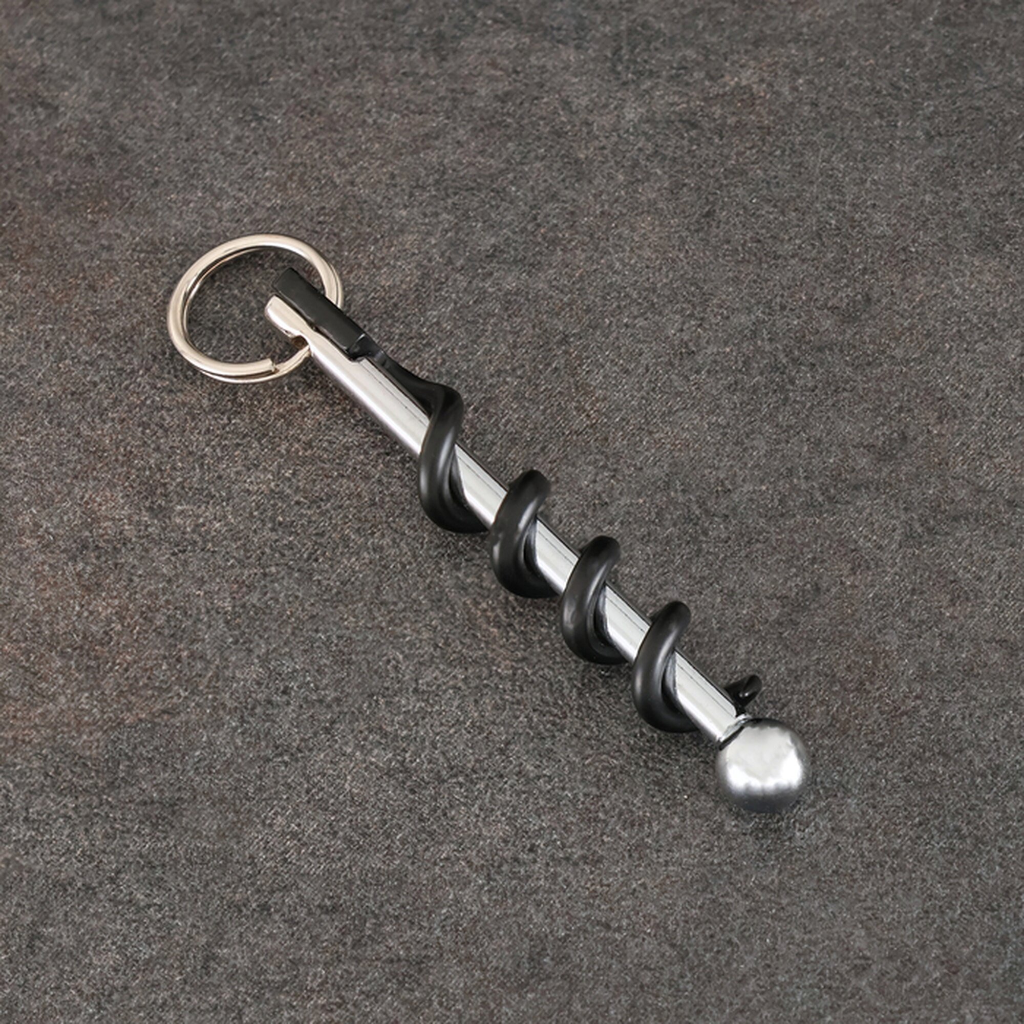 Штопор сборный, 6.5 см, металл