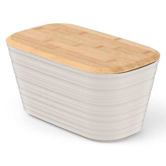 Хлебница AMBIENT Prime 39,5х22,5х20,5см полистирол, бамбук
