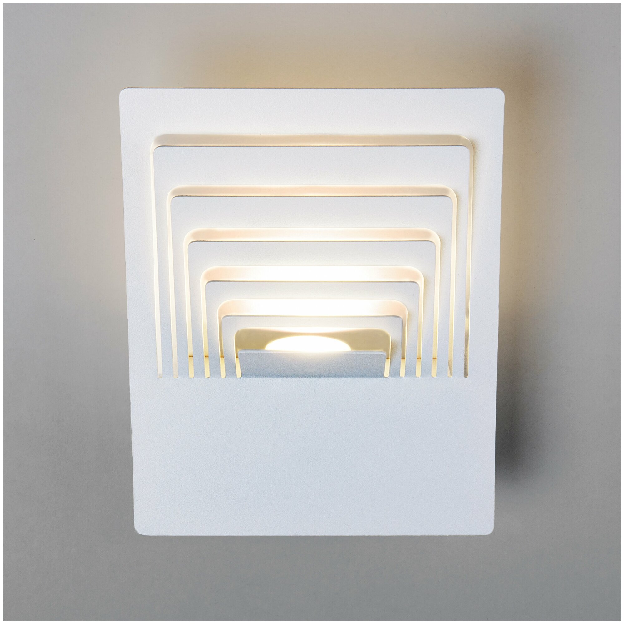 Настенный светодиодный светильник Elektrostandard Onda MRL LED 1024, 3 Вт, 4000 К, цвет белый