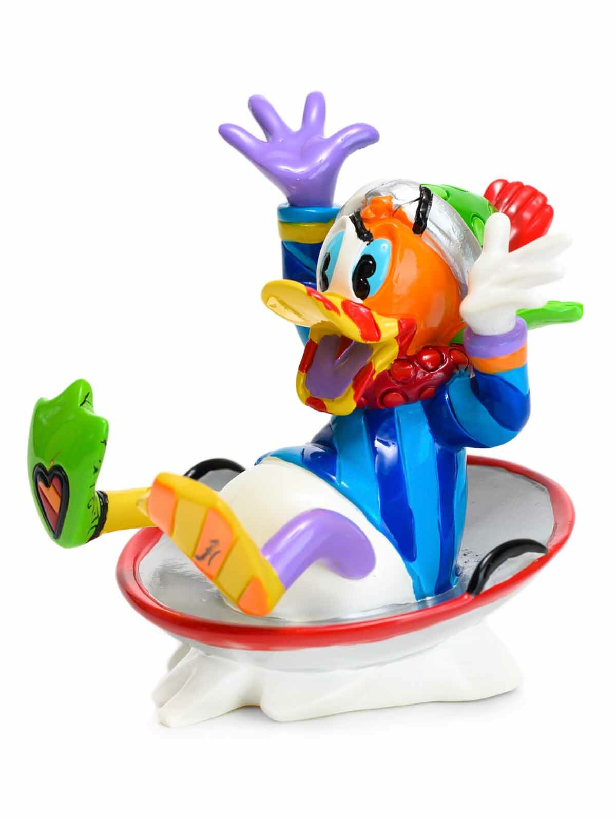 Фигурка коллекционная Дисней Дональд на Льду (Disney, Romero Britto, Donald On Ice), 8,5 см