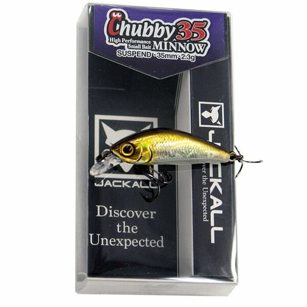 Воблер JACKALL CHUBBY MINNOW 35SP 2.3g цвет HL SHAD