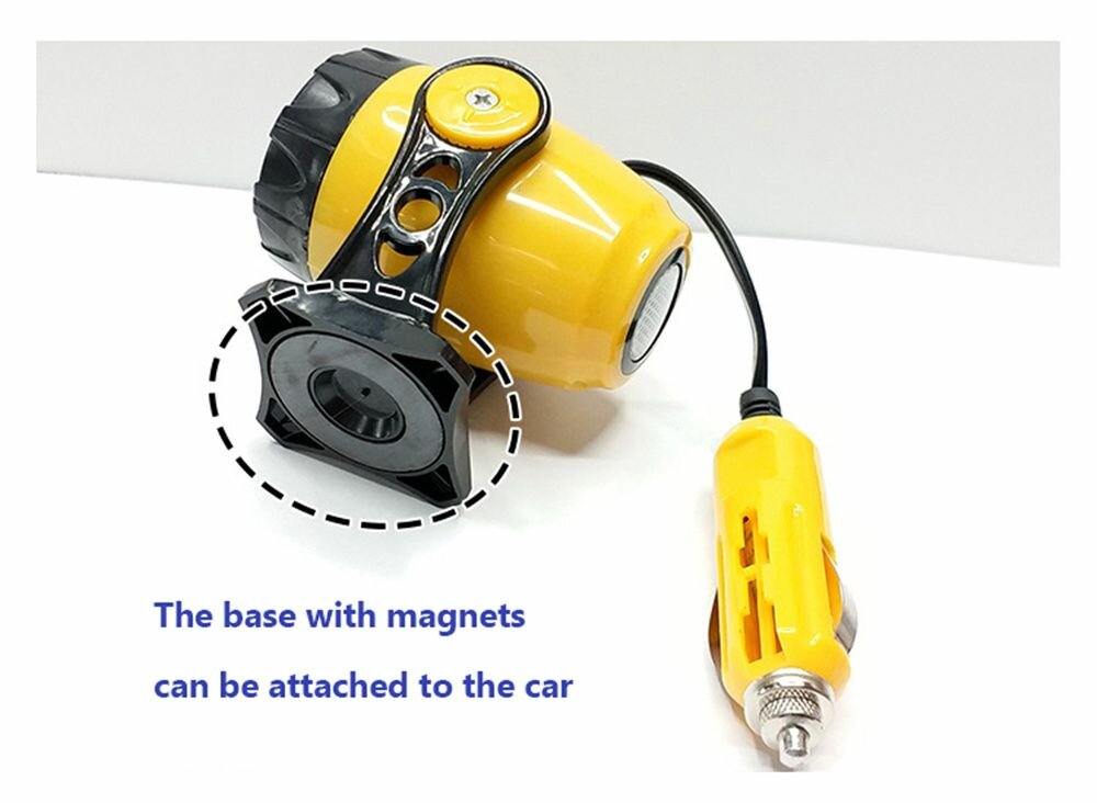 Портативная Лампа Факела Аварийного Освещения Автомобиля СИД Портативная Магнитная с Вилкой Прикуривателя
