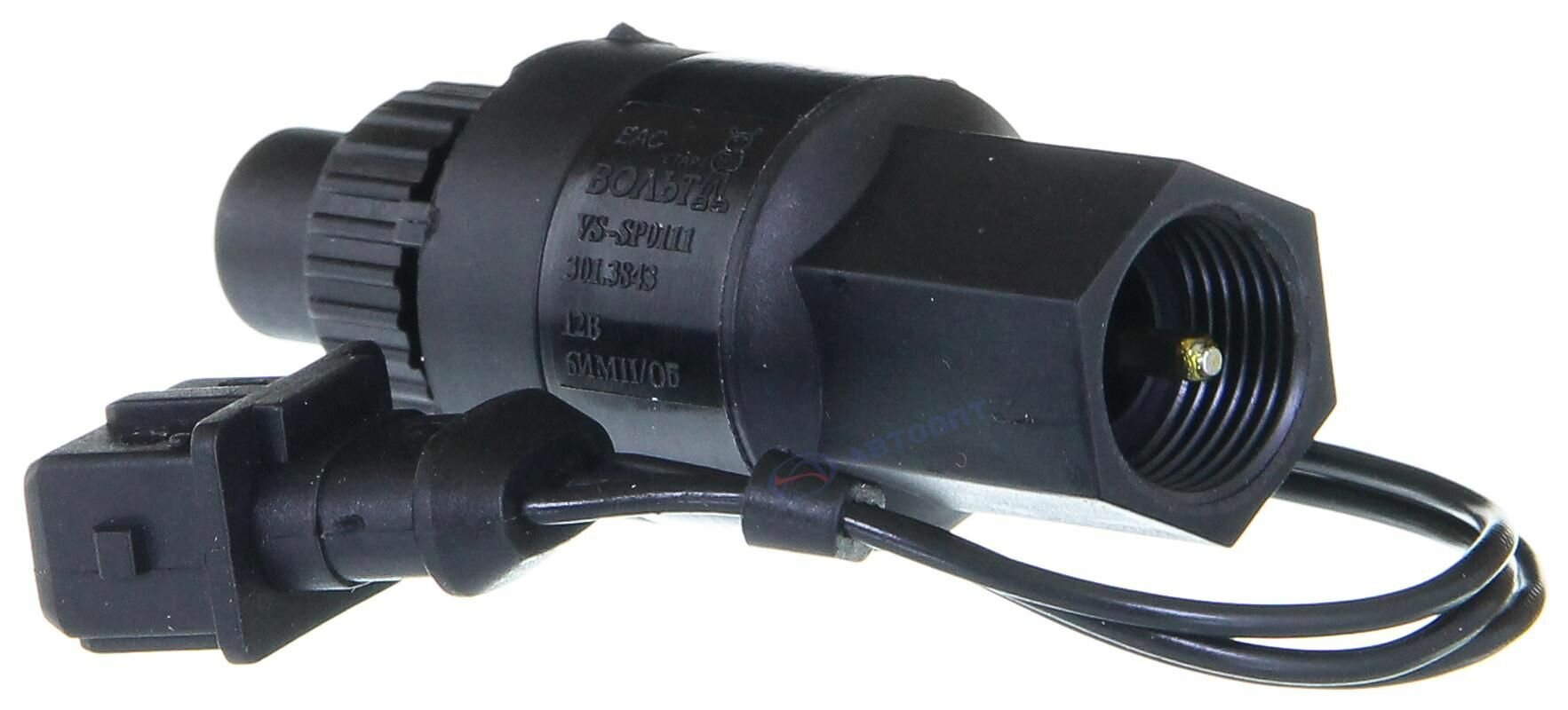Датчик скорости 2110 12 2107 инж разъем прямоугольный с проводом 6 ти имп. Стартвольт VS-SP 0111