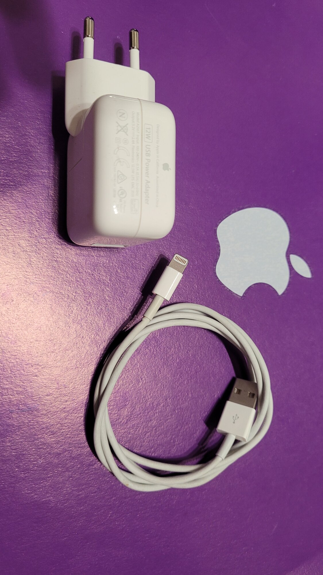 зарядное устройство apple комплект