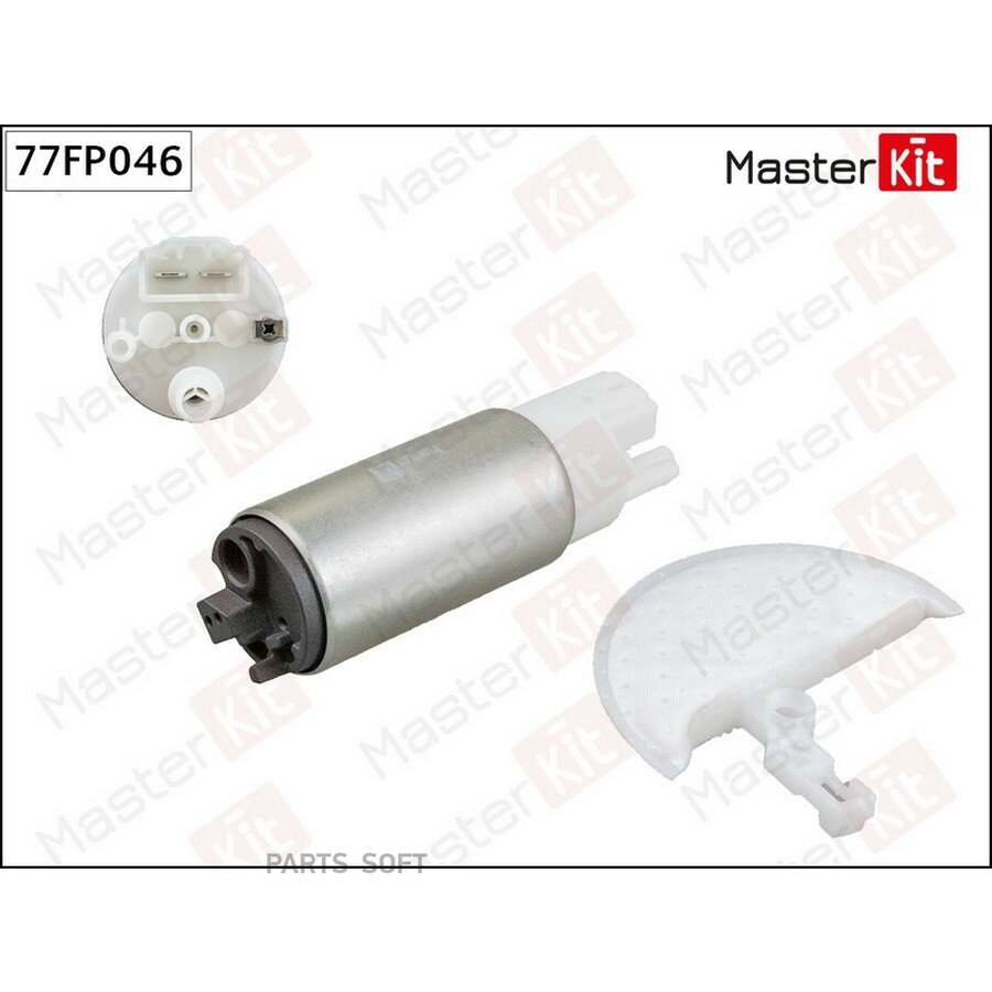 MASTERKIT 77FP046 77FP046 Насос топливный\ MERCEDES W221 (3bar) ()
