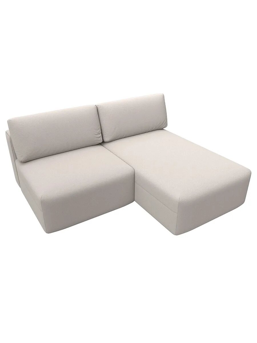 Диван модульный угловой Лего, с ящиком для белья, универсальный угол, замша