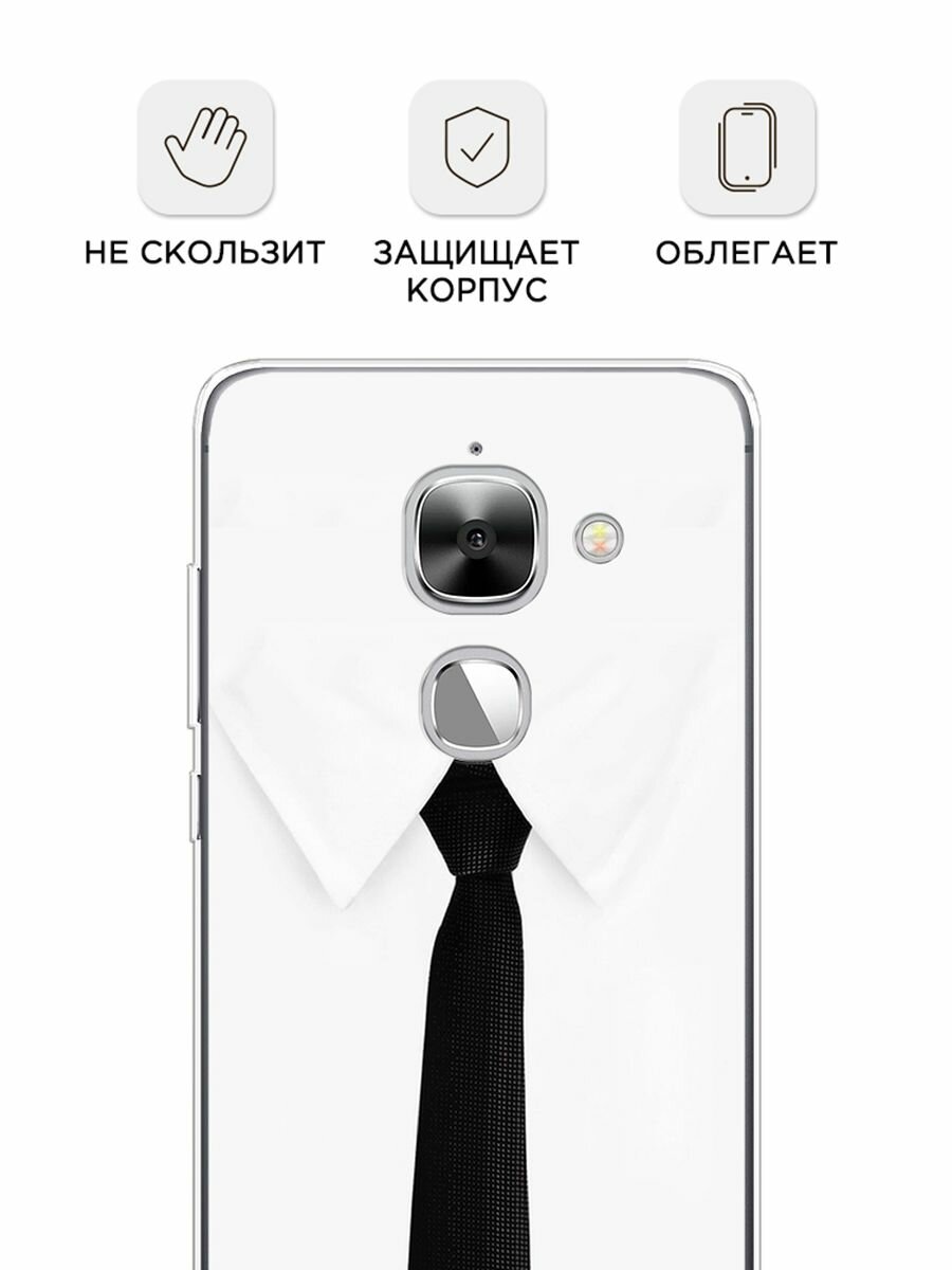 Чехол на LeEco Le 2/2 pro / Лееко Ле 2/2 про с принтом "Галстук" — фото 1