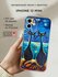 Чехол на Apple iPhone 12 mini / Айфон 12 Мини с принтом "Влюбленные котики 7"