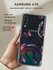 Чехол на Samsung Galaxy A70 / Самсунг Галакси А70 с принтом "Snake and butterfli...