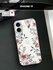 Чехол на Apple iPhone 17 / Айфон 17 с принтом "Нежная рамка из цветов", прозрачн...