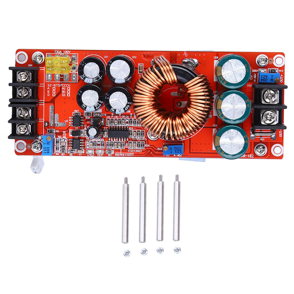 Модуль питания 1500 Вт 30A, преобразователь напряжения в ток 12V24V48V в 48V60V72V