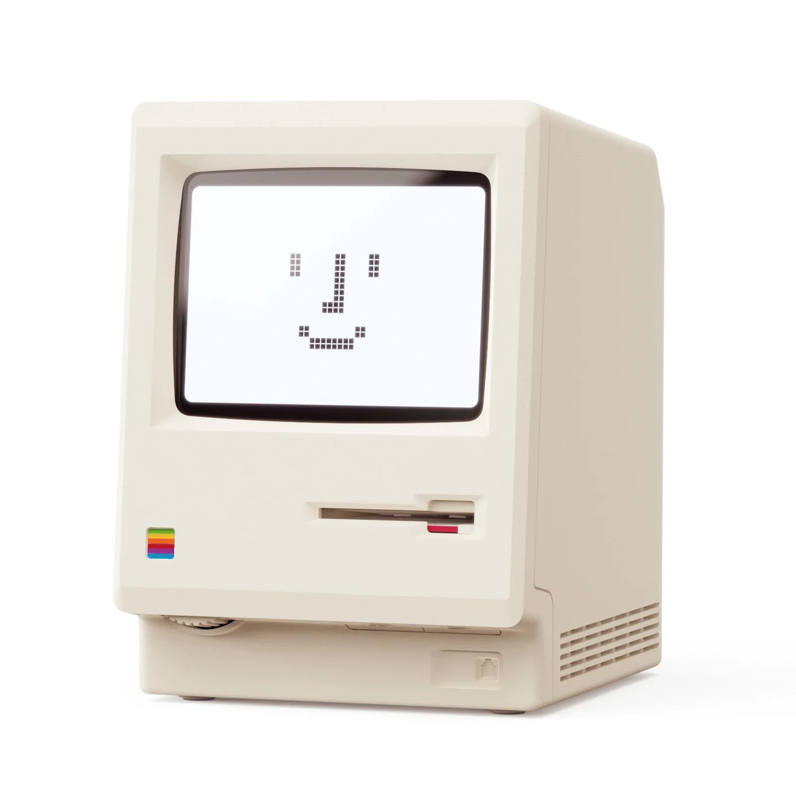 Ретро будильник Macintosh