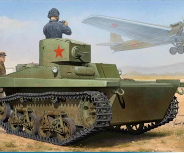 Soviet T-37A Light Tank Izhorsky Набор моделей сборки танков