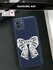 Чехол на Samsung Galaxy A03 / Самсунг Галакси А03 с принтом "Черно-белый бант 2"