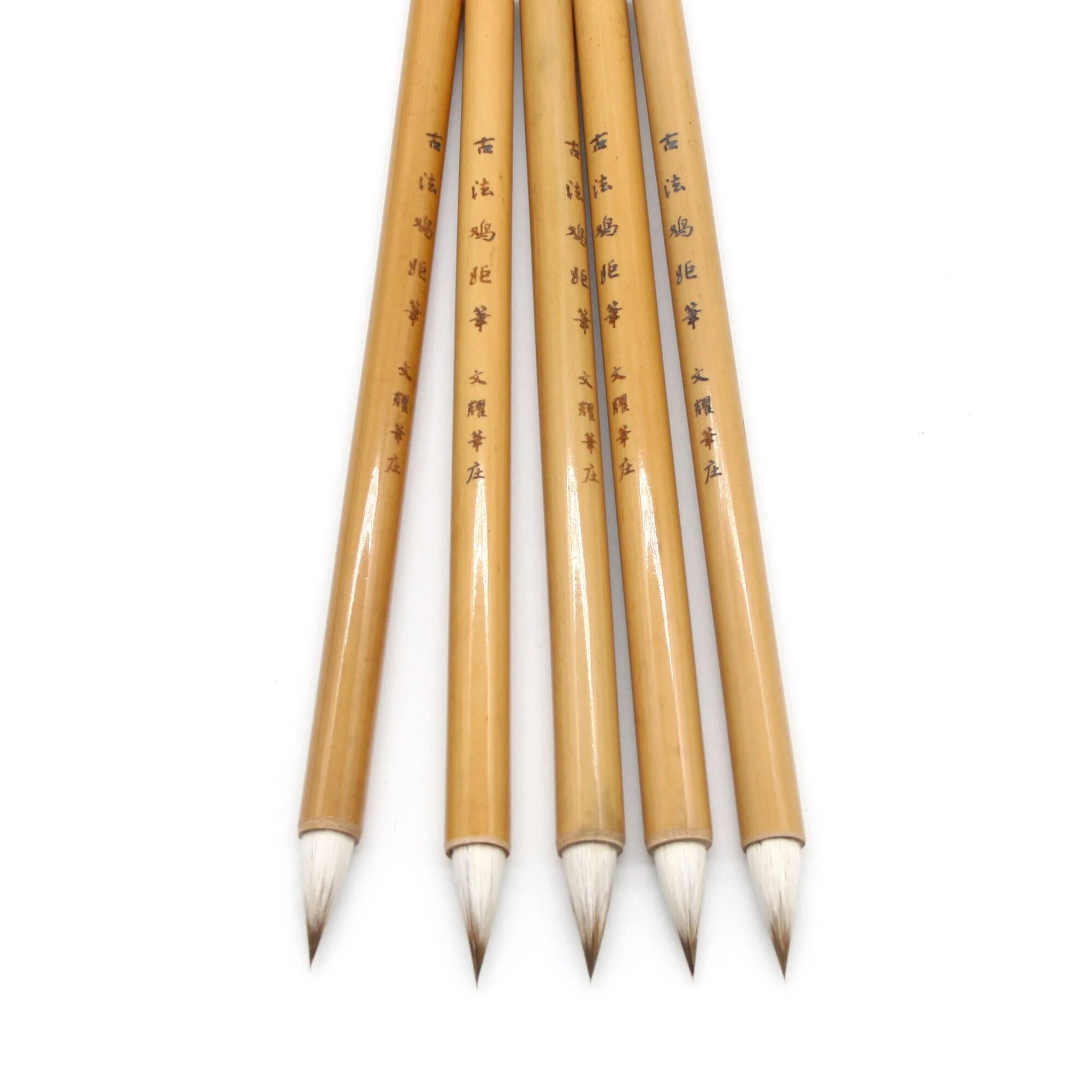 5 шт. бамбуковые кисти для каллиграфии Jiju Xiaokai
