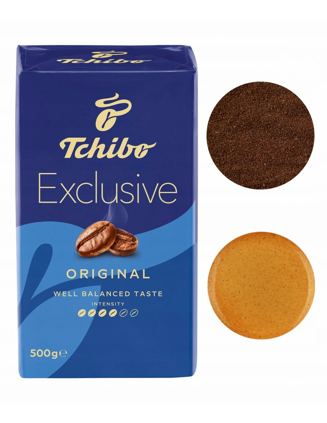 Кофе молотый Tchibo Exclusive Original Германия, 500 г