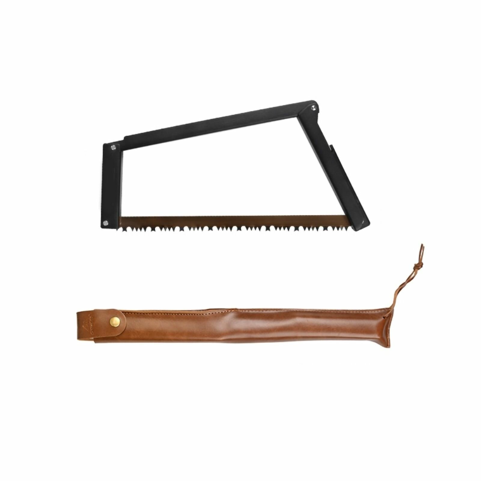 Портативная складная походная пила. Многофункциональная ручная пила для выживания на природе и деревообработки с прямоугольным лезвием.