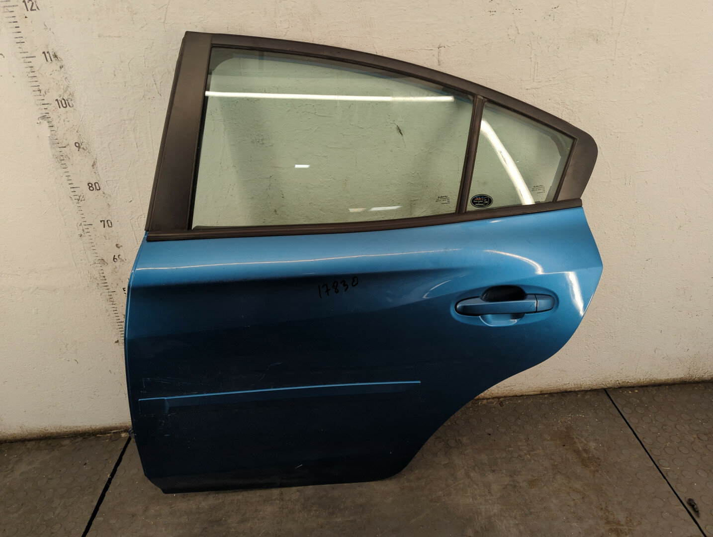 Дверь боковая (легковая) левая задняя Subaru Impreza Б/У