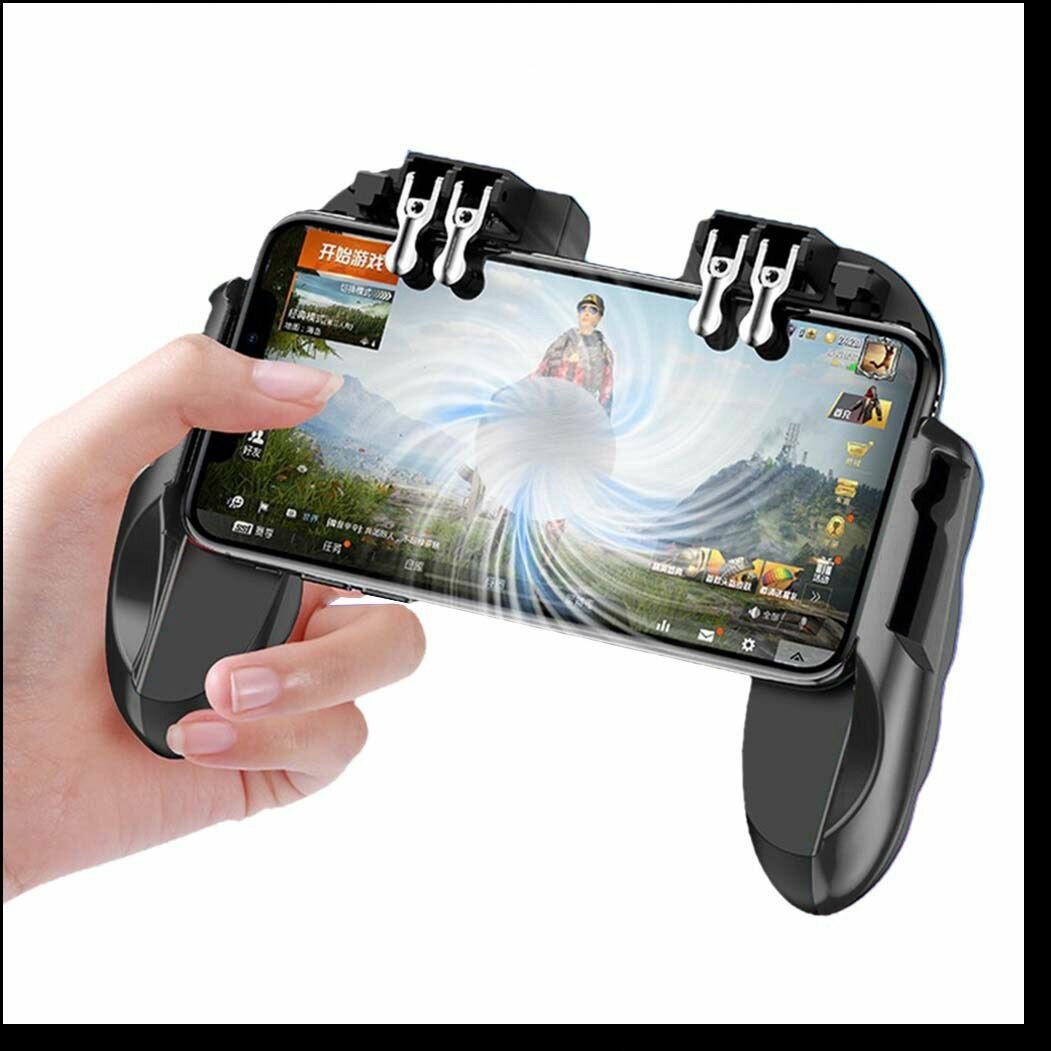 Беспроводной геймпад Gaming Trigger Игровой контроллер для PUBG COD Mobile