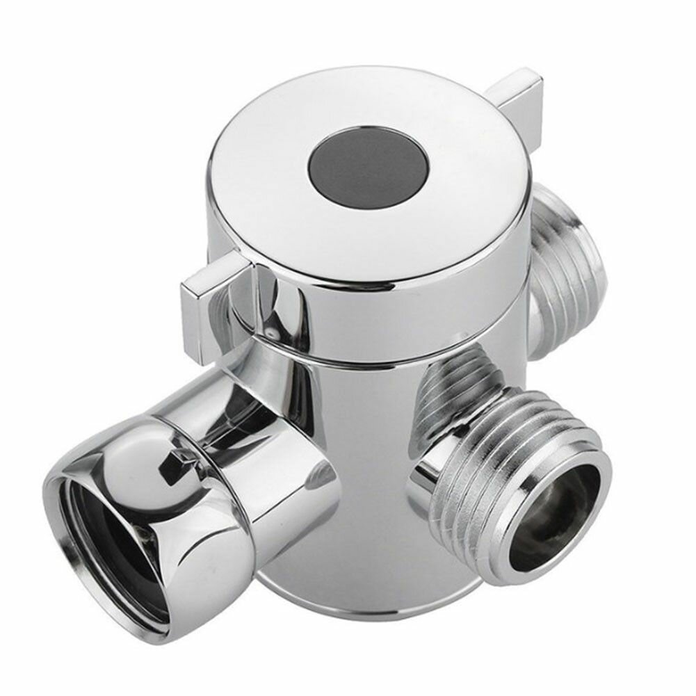 1/2 " для хромированного тройника BSP с тройником для душа, переключающий клапан для смесителя для ванны