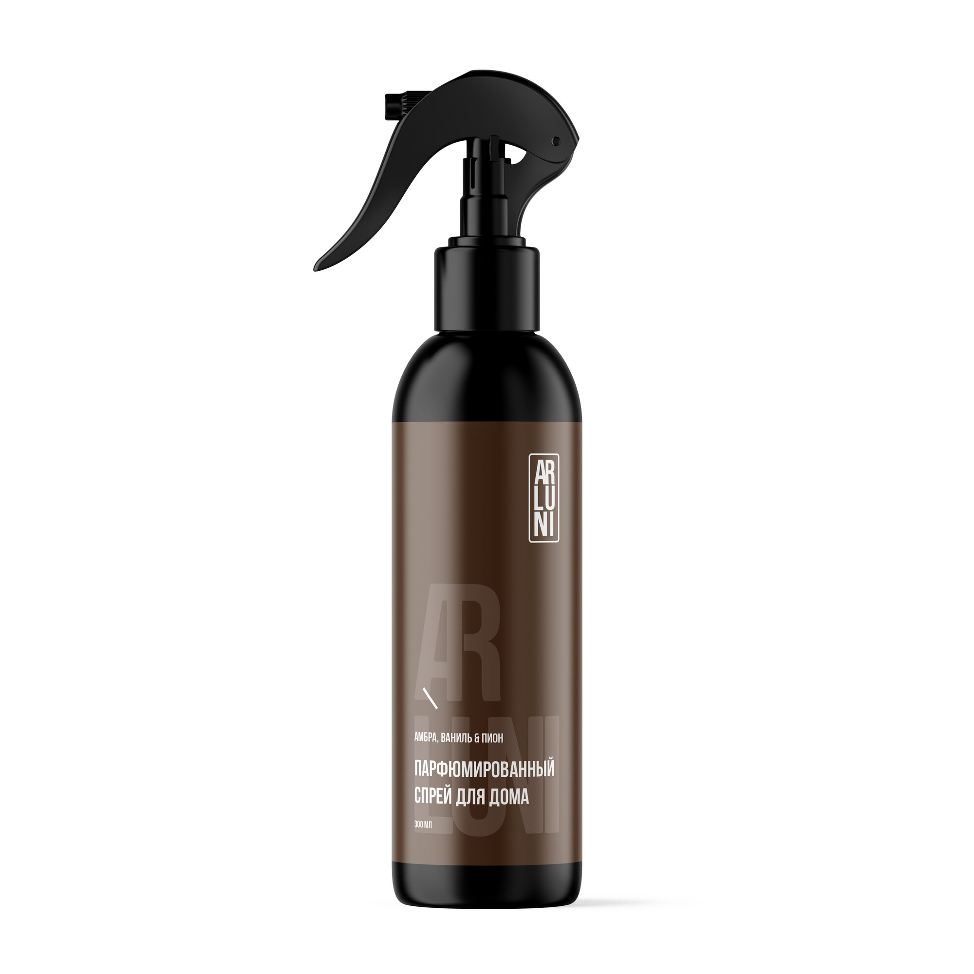 ARLUNI Освежитель воздуха Амбра, ваниль, пион, 300 мл, спрей