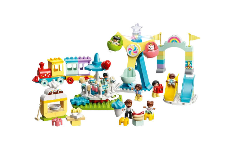 LEGO Dior Collection, Macaron Themed Amusement Park Building Blocks 95 10956 null