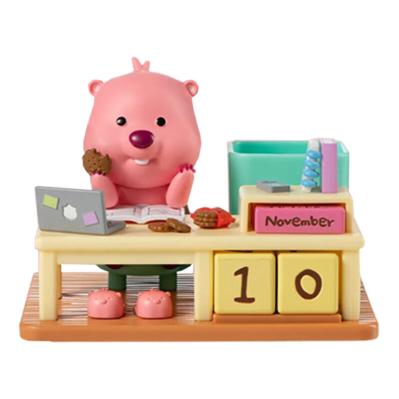 Настольный календарь унисекс POP MART LOOPY Zanmang Loopy Calendar ornaments