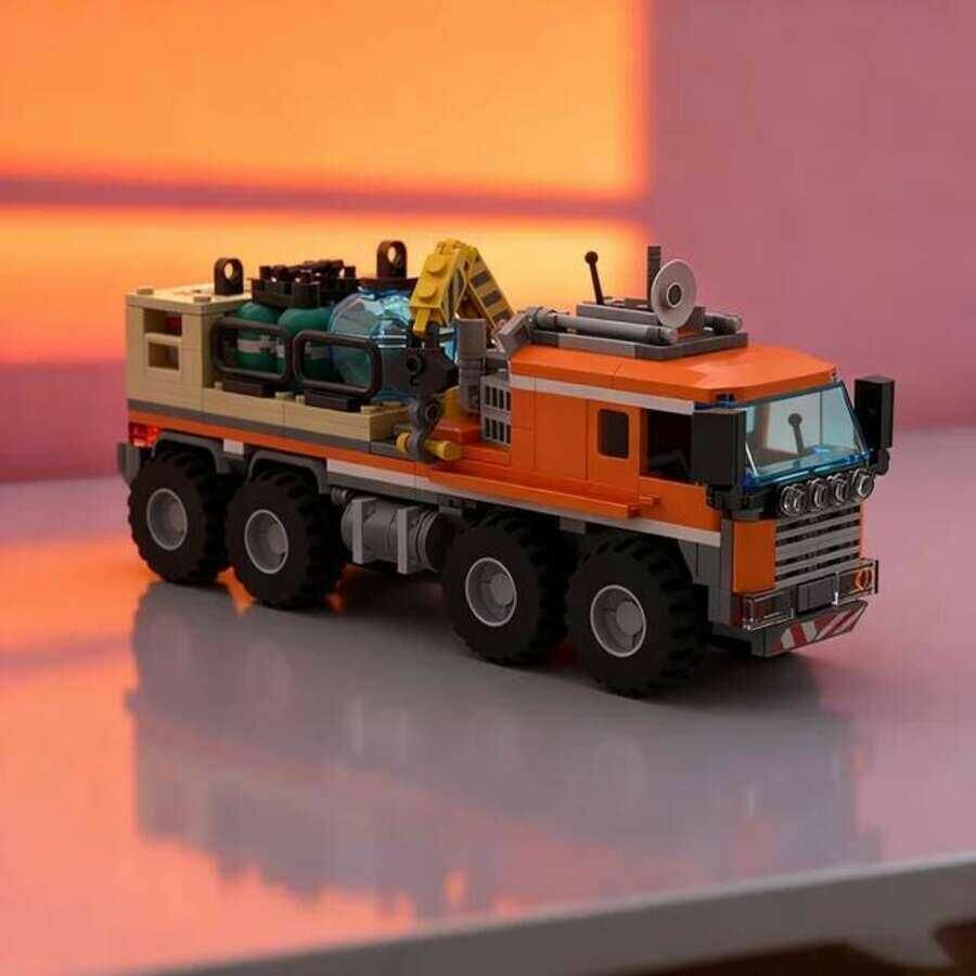 MOC Арктический грузовик строительные блоки