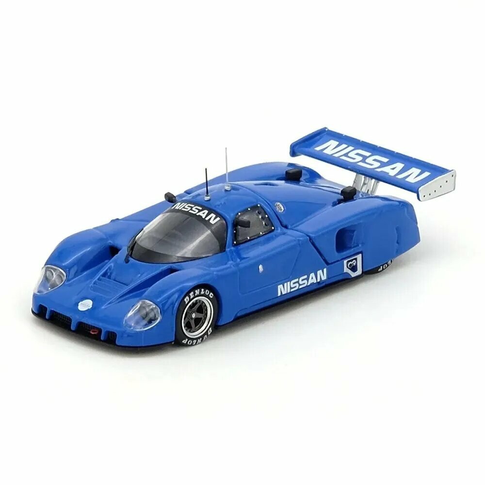 Машинка Inno64 1/64 Nissan R89c Blue Diecast Scale Model Car