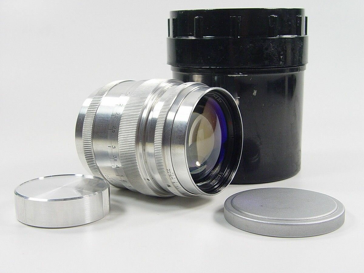 Портретный объектив. Лзос. Юпитер-9 f/2 85мм М39 дальномерный, на беззеркалки. Крышки, футляр. Лот 2