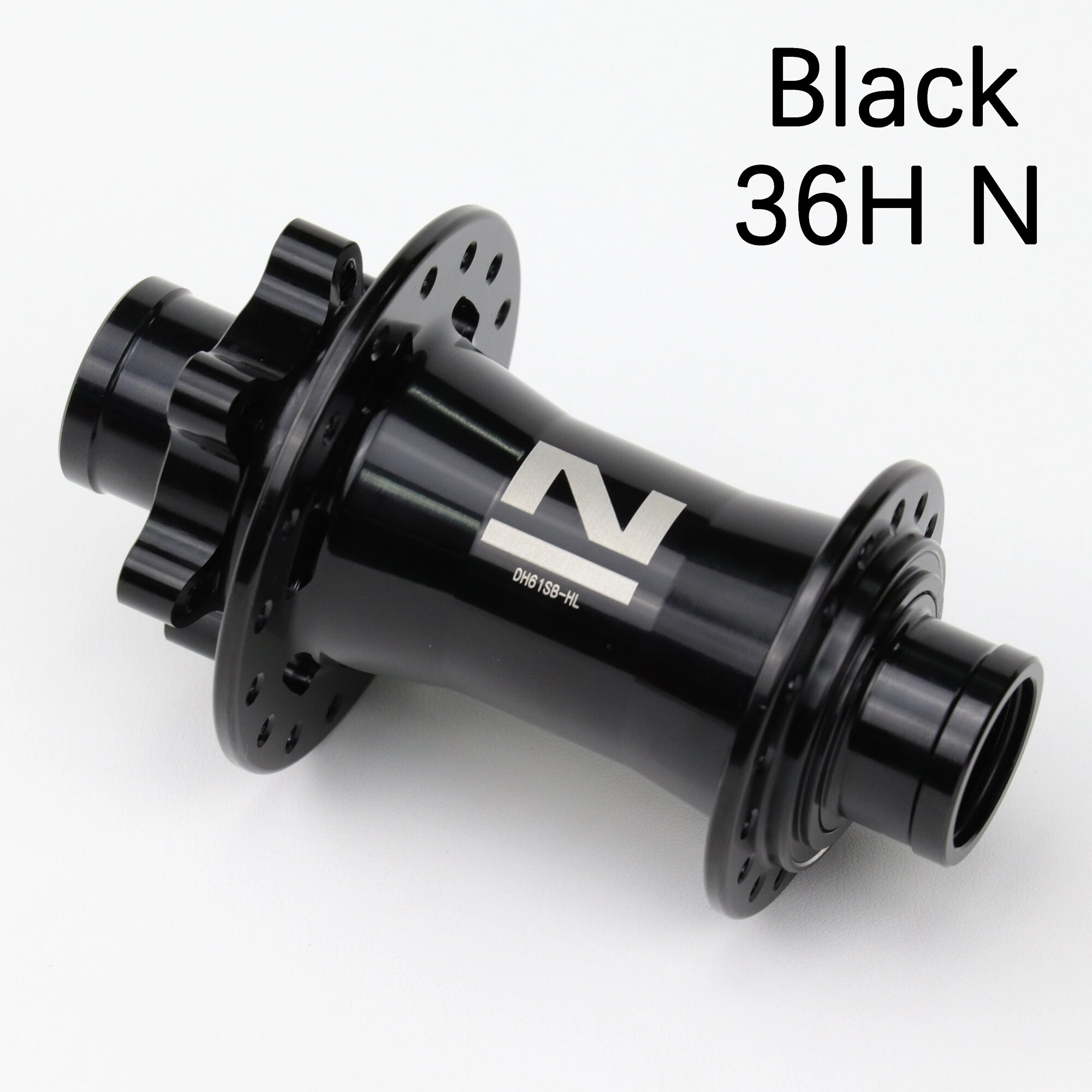 Novatec DH61SB черная передняя втулка 36H N