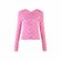 Розовая куртка с капюшоном pinkgrid top, XS