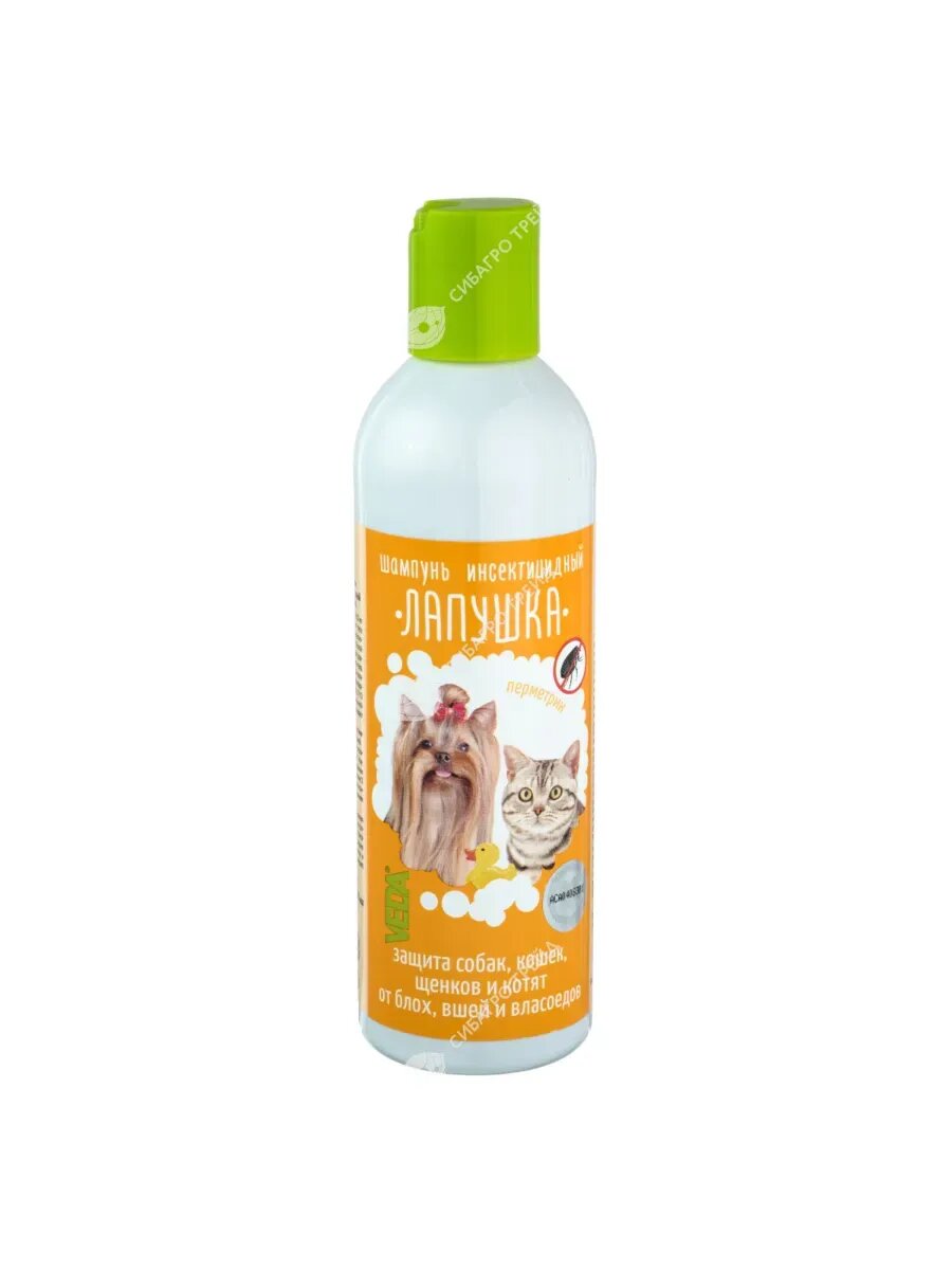 Шампунь Лапушка инсектицидный фл.220мл