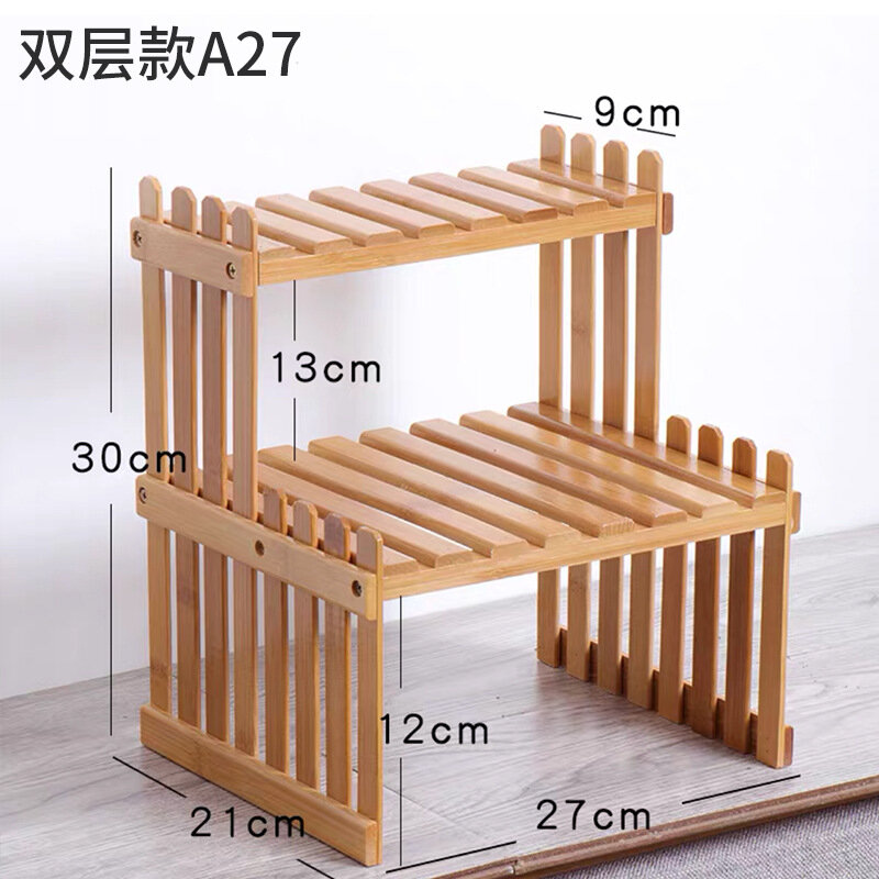 Настольная подставка для цветов, мини-бамбуковая подставка для маленьких цветов, офисная стойка для хранения, подставка для горшечных растений на подоконнике, деревянная подставка для маленьких растений