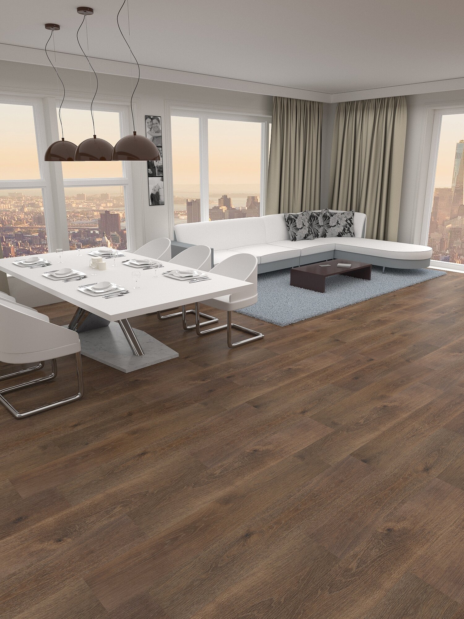 Кварц виниловый ламинат Берден VKF-003 43 класс (цена за кв. метр)