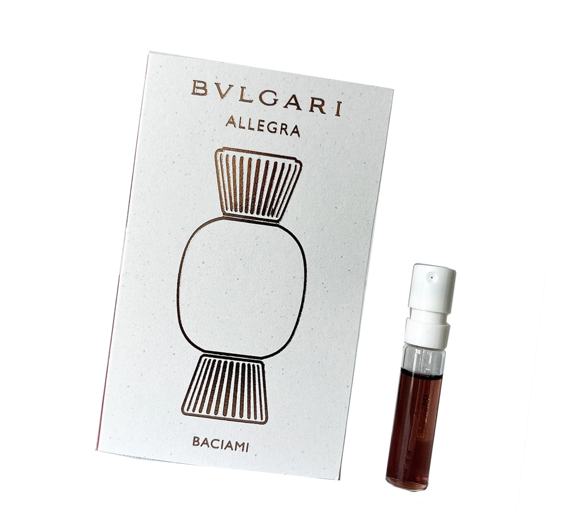Bvlgari Baciami женский пробник 1.5 мл - Булгари Бачиами миниатюра парфюмерной воды, Поцелуй Меня