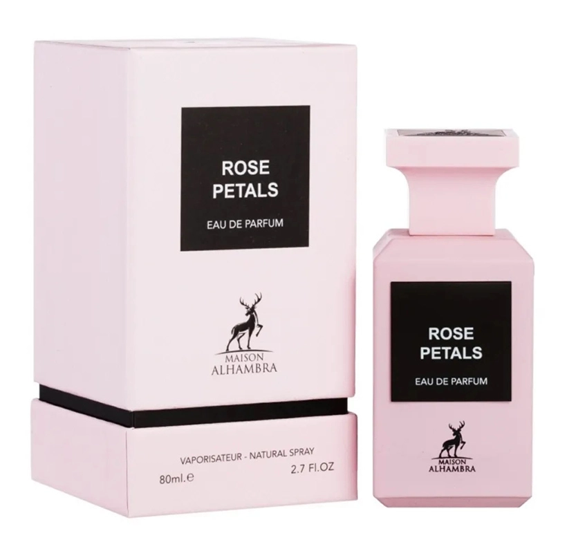 Парфюм для женщин и мужчин Альхамбра Роуз Петалс 80 мл / Alhambra Rose Petals