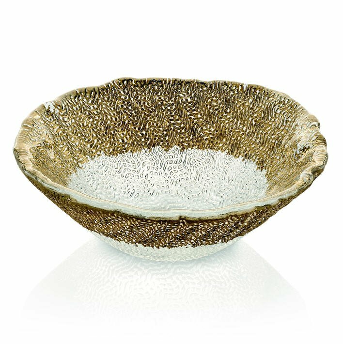 IVV Тарелка глубокая Tricot Gold