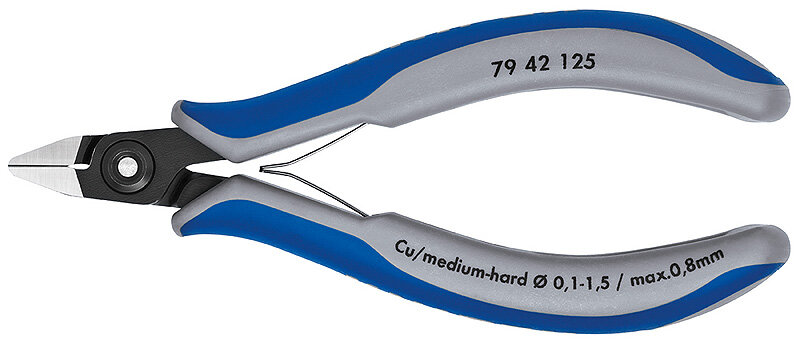 Прецизионные кусачки боковые KNIPEX KN-7942125