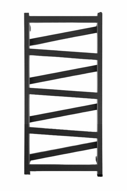 Quadro Zigzag VIP полотенцесушитель электрический EQZ3 83x50 см Черный