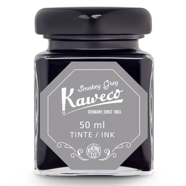 Kaweco 10002196 Флакон с чернилами для перьевой ручки kaweco, smoky grey 50 мл