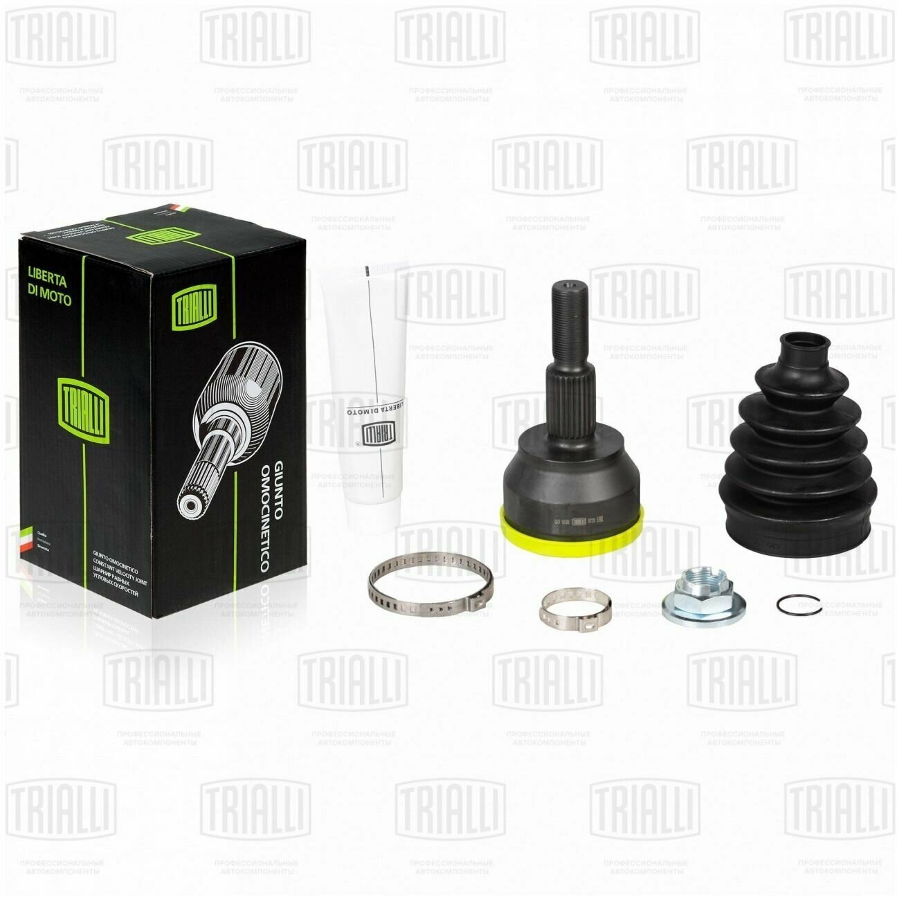 ШРУС для а/м Ford Focus III (11-) 1.6Ti (наруж.) (23 шлц.) (GO 1030), TRIALLI, GO1030