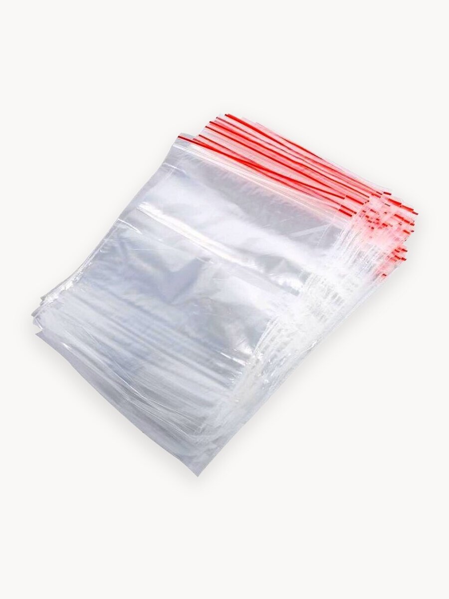 Пакет Zip-Lock 10*10 см сверхпрочный (80 мкм) - 100 шт.